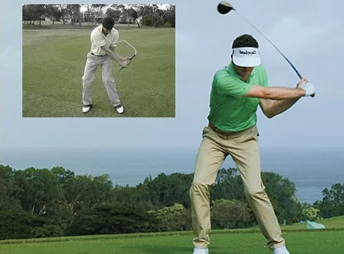 The Power Angle Pro - Golf Swing Trainer - Left Handed - Training Grip